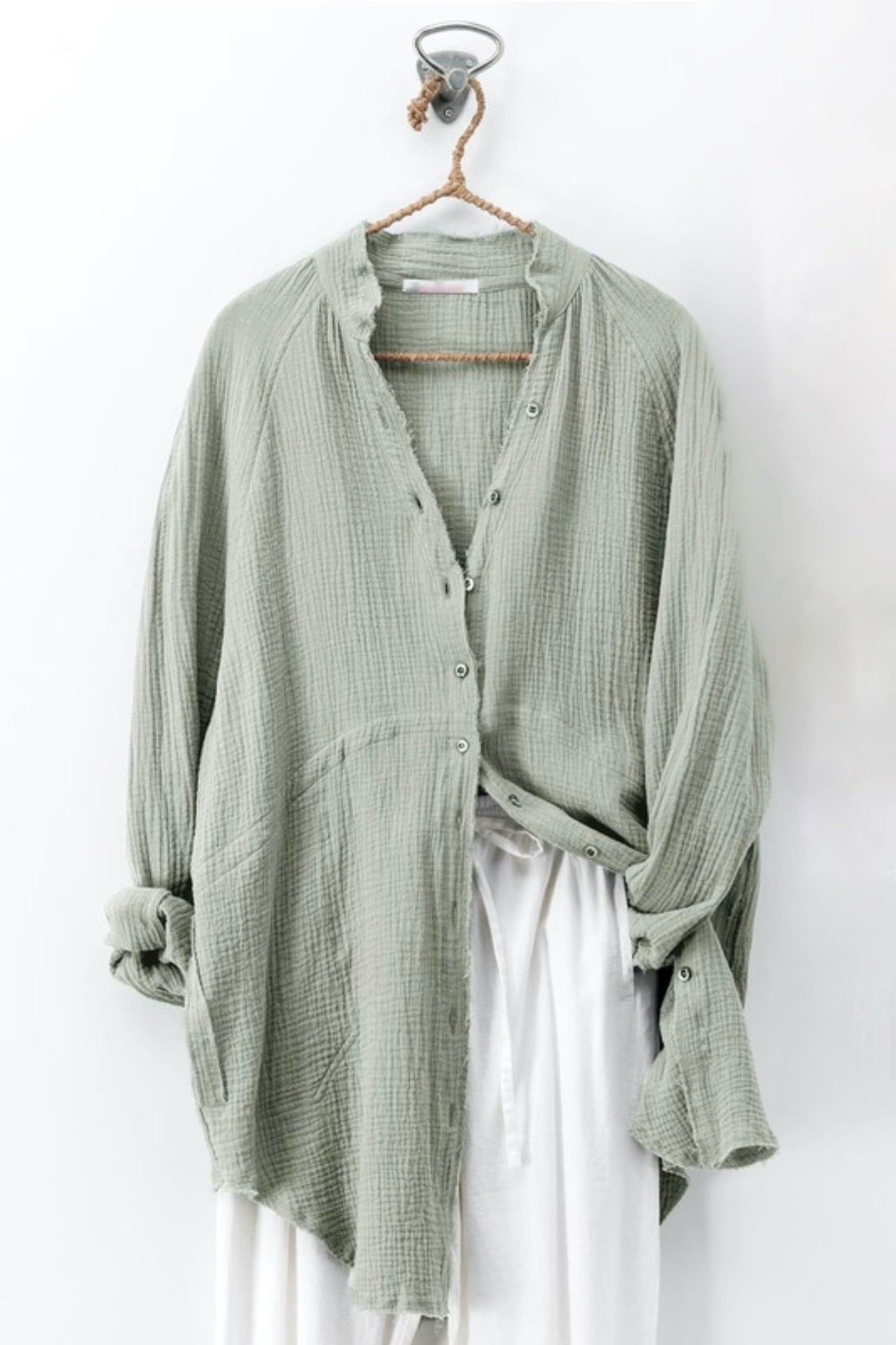 Waverly Button Up Tunic (9 Colors) – Gunny Sack and Co